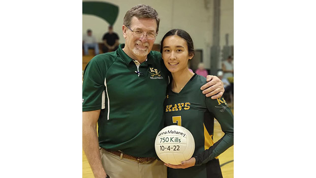 Kenston volleyball players reach milestones - Kenbridge Victoria ...